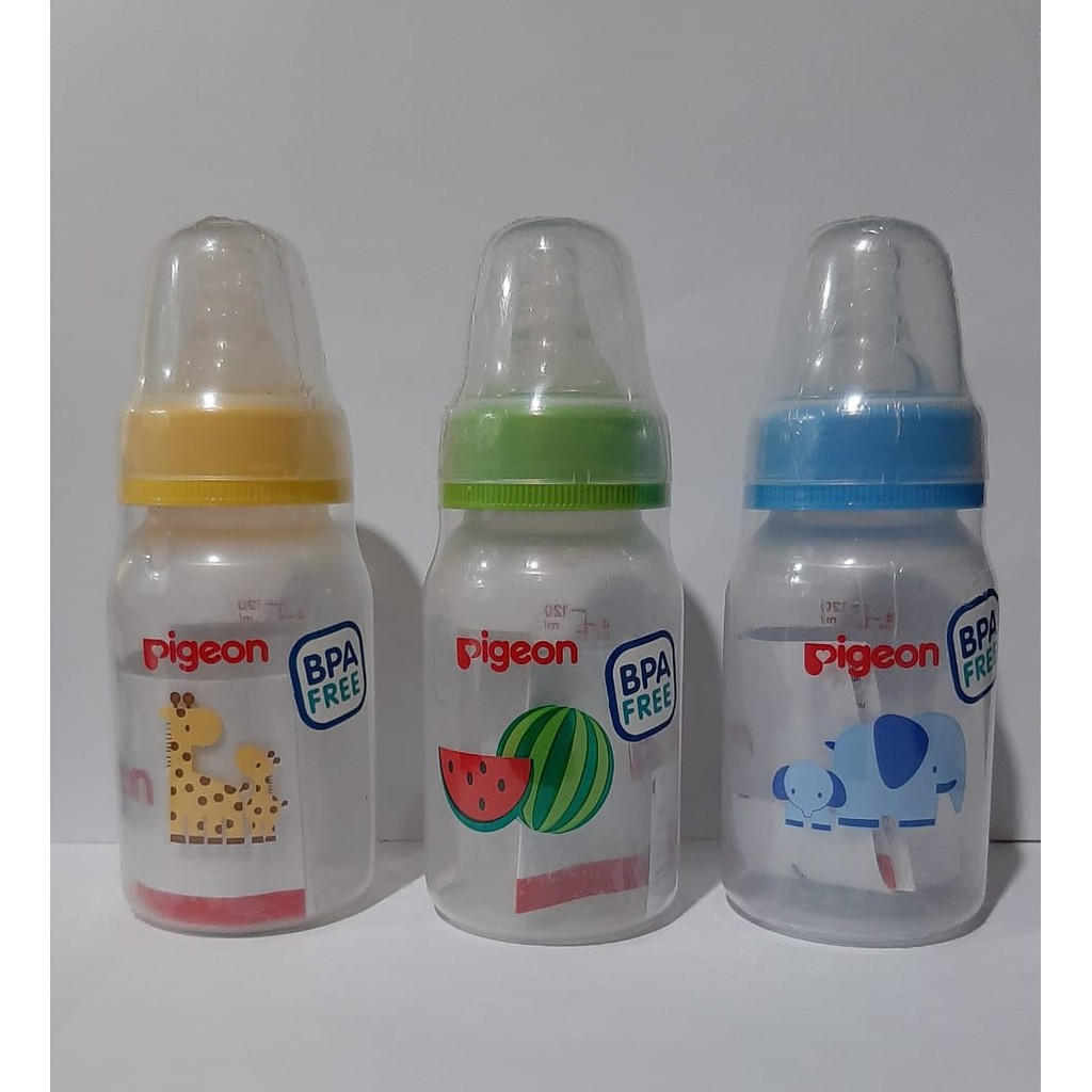 Jual Botol Pigeon pp 120ml Standard Neck MM BPA free | Shopee Indonesia