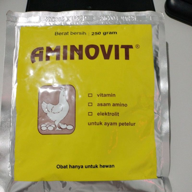 Jual AMINOVIT VITAMIN UNGGAS 250 GRAM | Shopee Indonesia