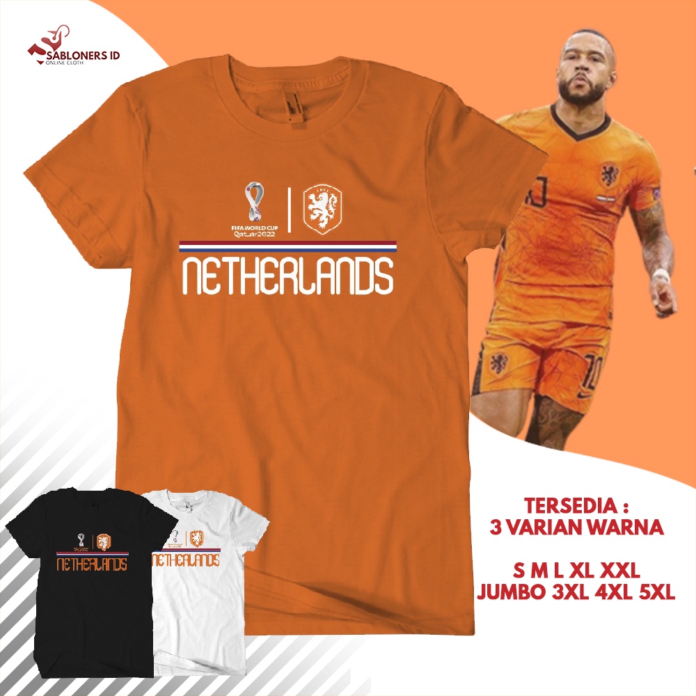 Jual Baju Kaos T Shirt Distro Bola World Cup Piala Dunia Qatar 2022 ...