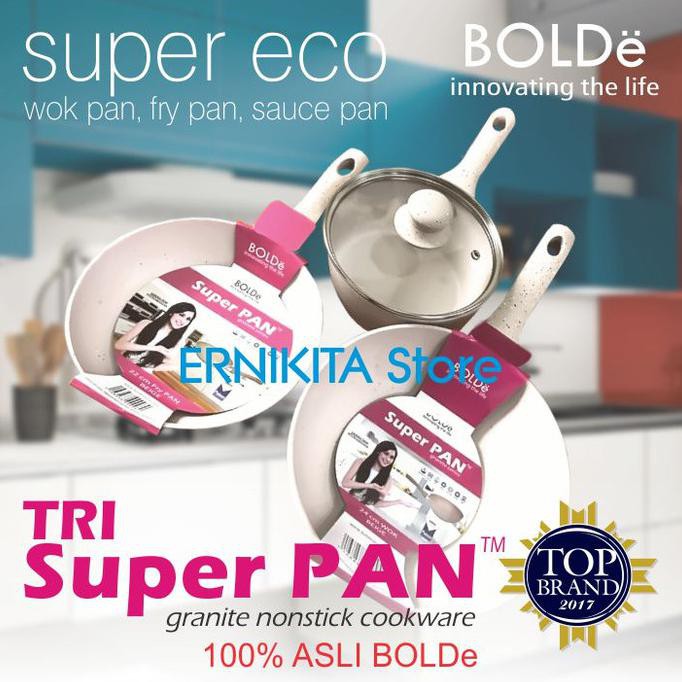 Jual SUPER PAN BOLDe | PANCI GRANITE CERAMIC COOKWARE SET | FREE BUBBLE ...