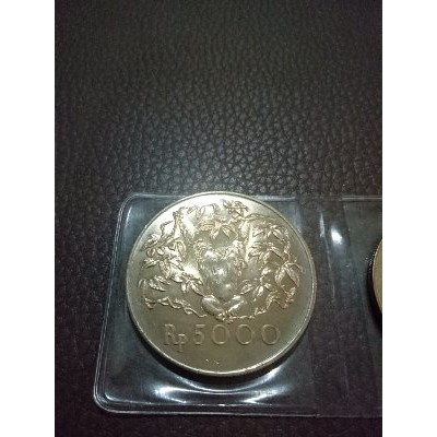 Jual Koin Kuno 1 Set Seri WWF 2000 rupiah 5000 rupiah LUSTER RARE ...