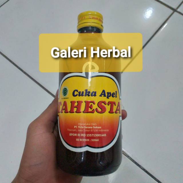 Jual CUKA APEL TAHESTA 320ML ORIGINAL CUKA APEL | Shopee Indonesia