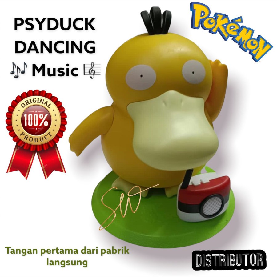 Jual PSYDUCK DANCING MUSIC/PSYDUCK KFC/PSYDUCK POKEMON/TIKTOK | Shopee Indonesia