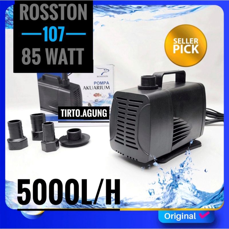 Jual Mesin Pompa air kolam ikan koi 6500L 5500L low watt GINGA MAGURO ...