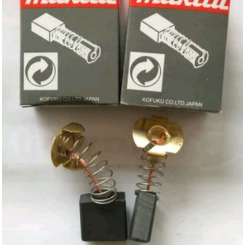 Jual CARBON BRUSH CB203A F0R MESIN JACK HAMMER MAKITA HM1306 | Shopee Indonesia