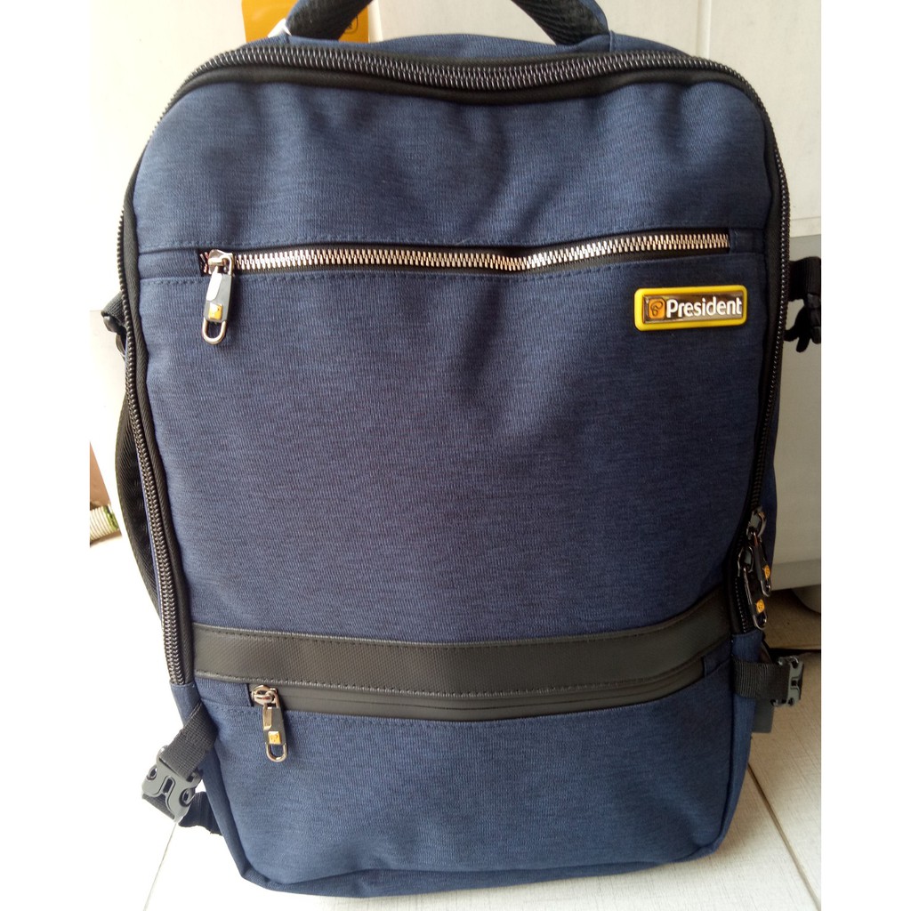 Jual tas ransel PRESIDENT,tas kantor,tas laptop | Shopee Indonesia
