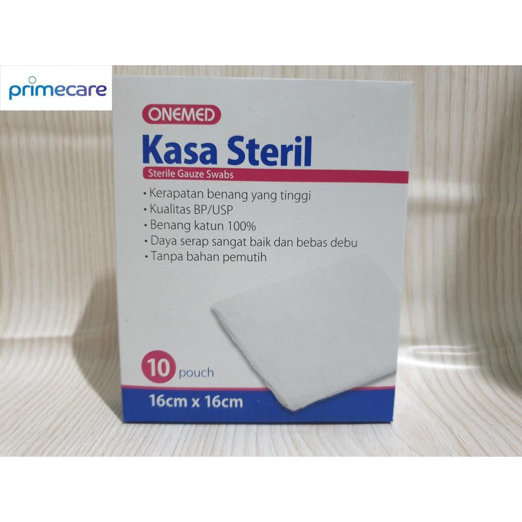 Jual Kasa Steril OneMed 16x16cm / Gauze Swab Steril | Shopee Indonesia