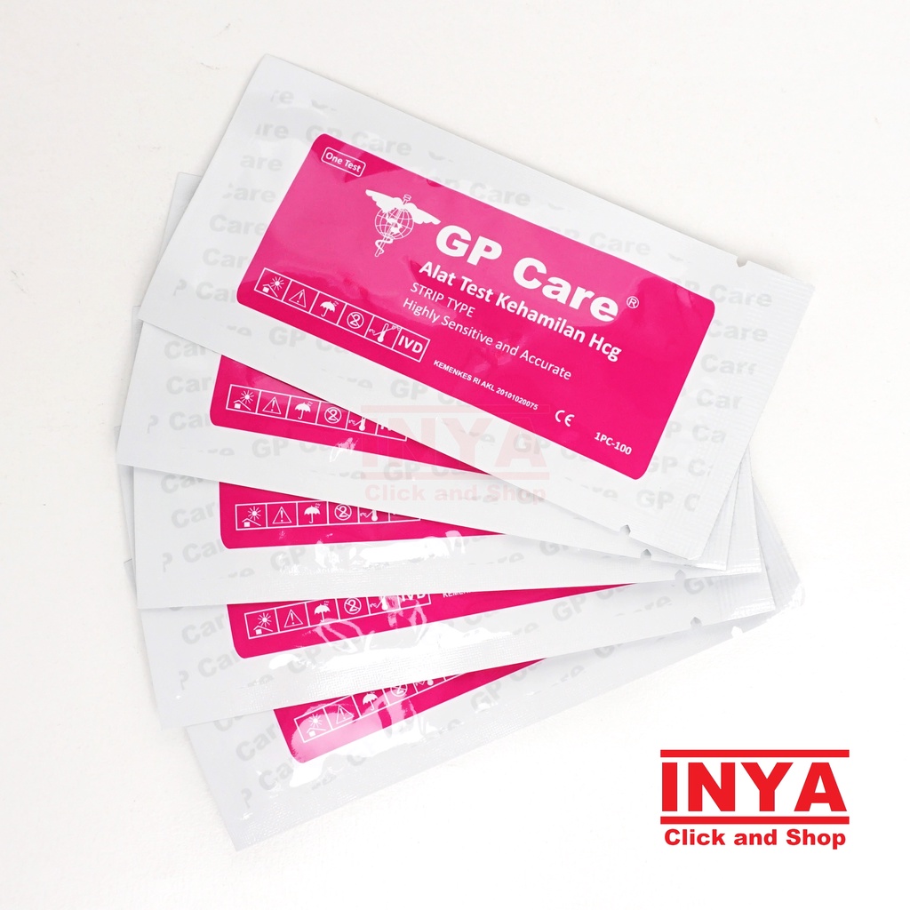 Jual TESTPACK GP CARE ALAT TEST KEHAMILAN Hcg STRIP TYPE | Shopee Indonesia