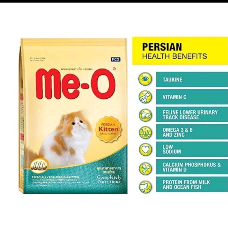 Jual Meo makanan kucing kering kitten persian freshpack 1,1 kg ...