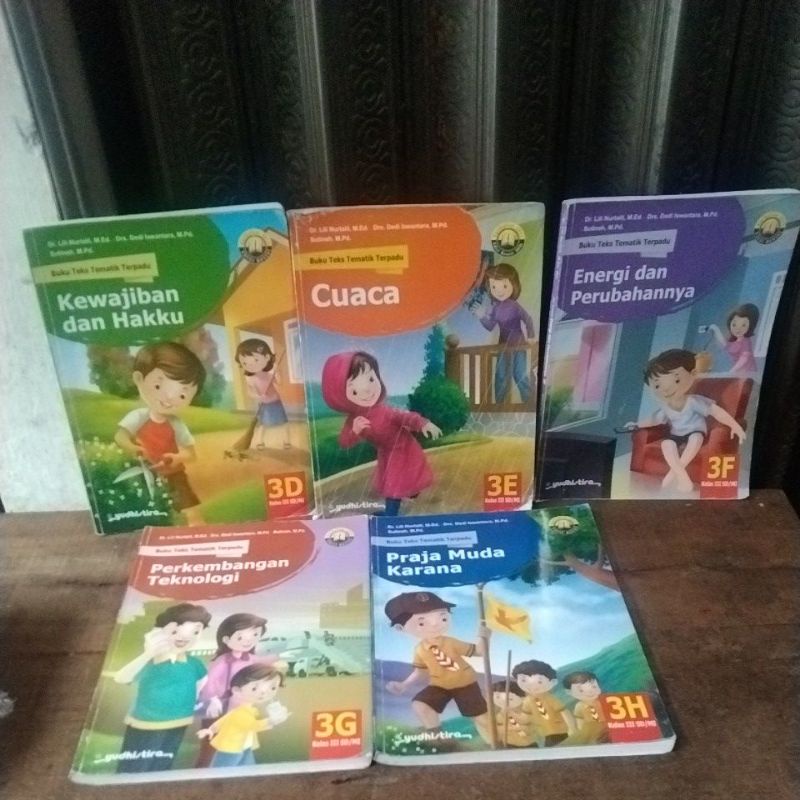 Jual BUKU TEKS TEMATIK TERPADU KELAS 3 SD 3F-3H | Shopee Indonesia