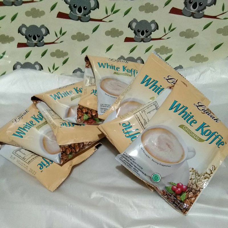Jual white koffie luwak original harga 10pics | Shopee Indonesia
