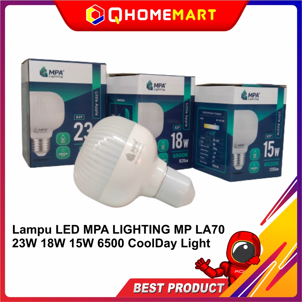 Jual Lampu LED MPA LIGHTING MP LA70 LA77 LA90 15W 18W 23W 6500 CoolDay ...