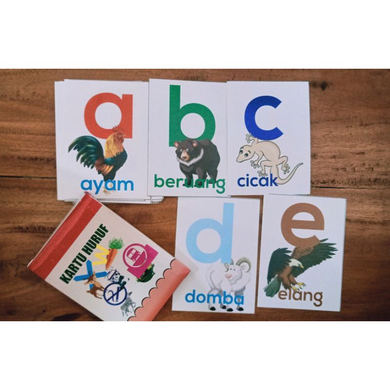 Jual PAUD ,,FLASH CARD, kartu angka, kartu huruf hijaiyah,kartu huruf ...