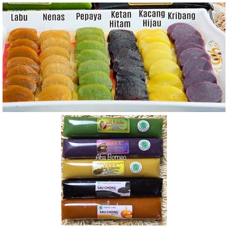 Jual Dodol Buah Labu / Pepaya / Ketan Hitam / Kacang Hijau / Ubi ...