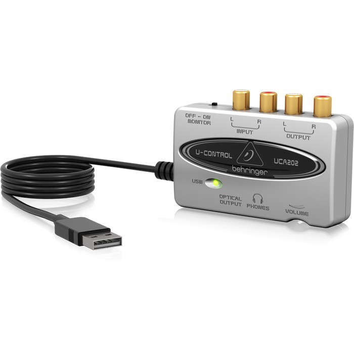 Jual Behringer UCA202 - UCA 202 Soundcard USB Audio Interface 2 Channel ...