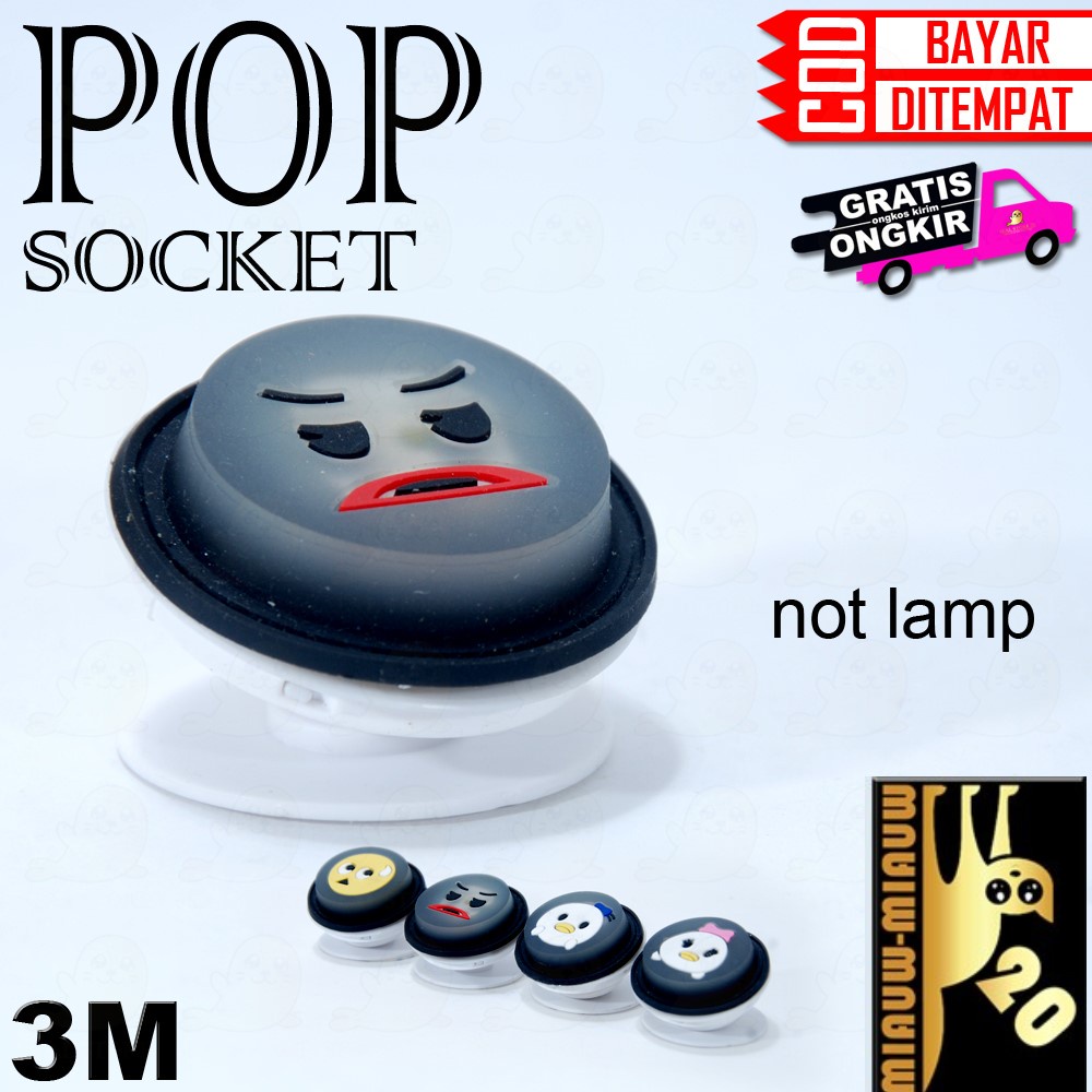 Jual Popsocket 3D Karakter 3D Emoji Popsockets Popsocket Pvc Motif ...