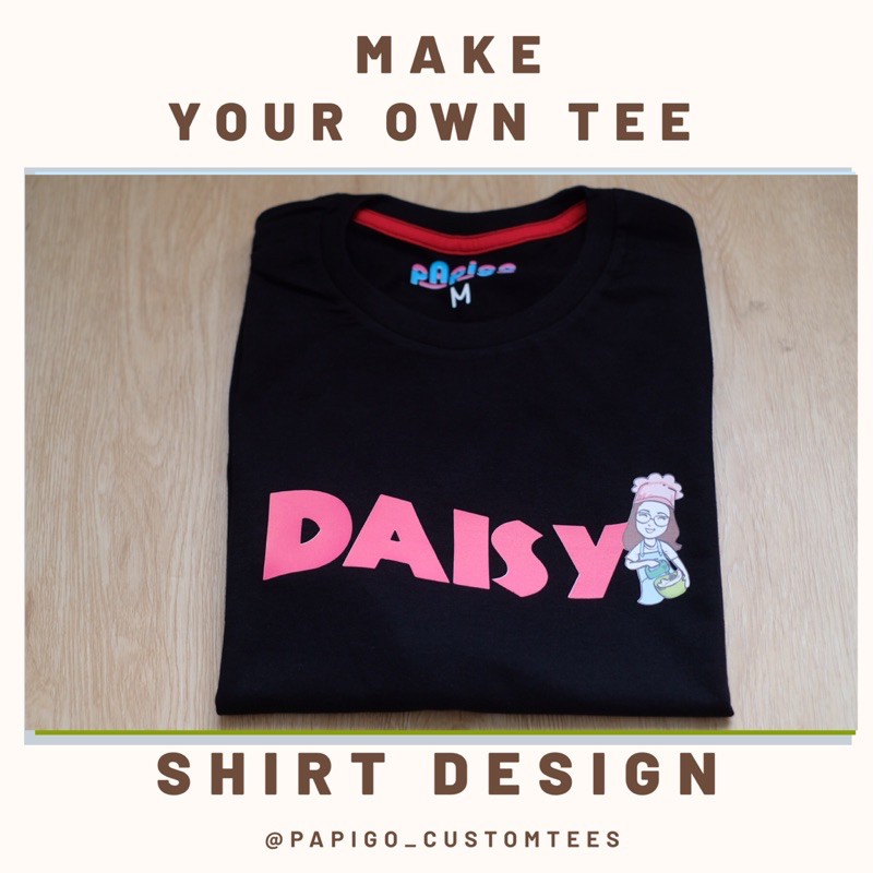 Jual Custom Baju nama logo | Shopee Indonesia