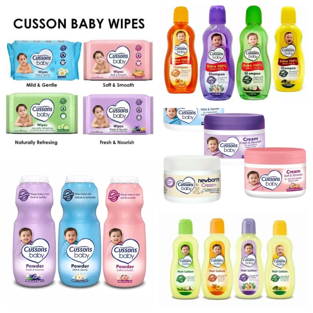 Jual ARJUNA CUSSONS CUSSON Baby cream Krim Bayi 50gr / Sabun batang bayi / hair lotion KT4 ...