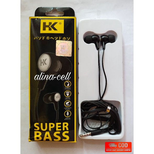 Jual HK 878 HF HEADSET HANDSFREE SUPER BASS HK ORIGINAL | Shopee Indonesia
