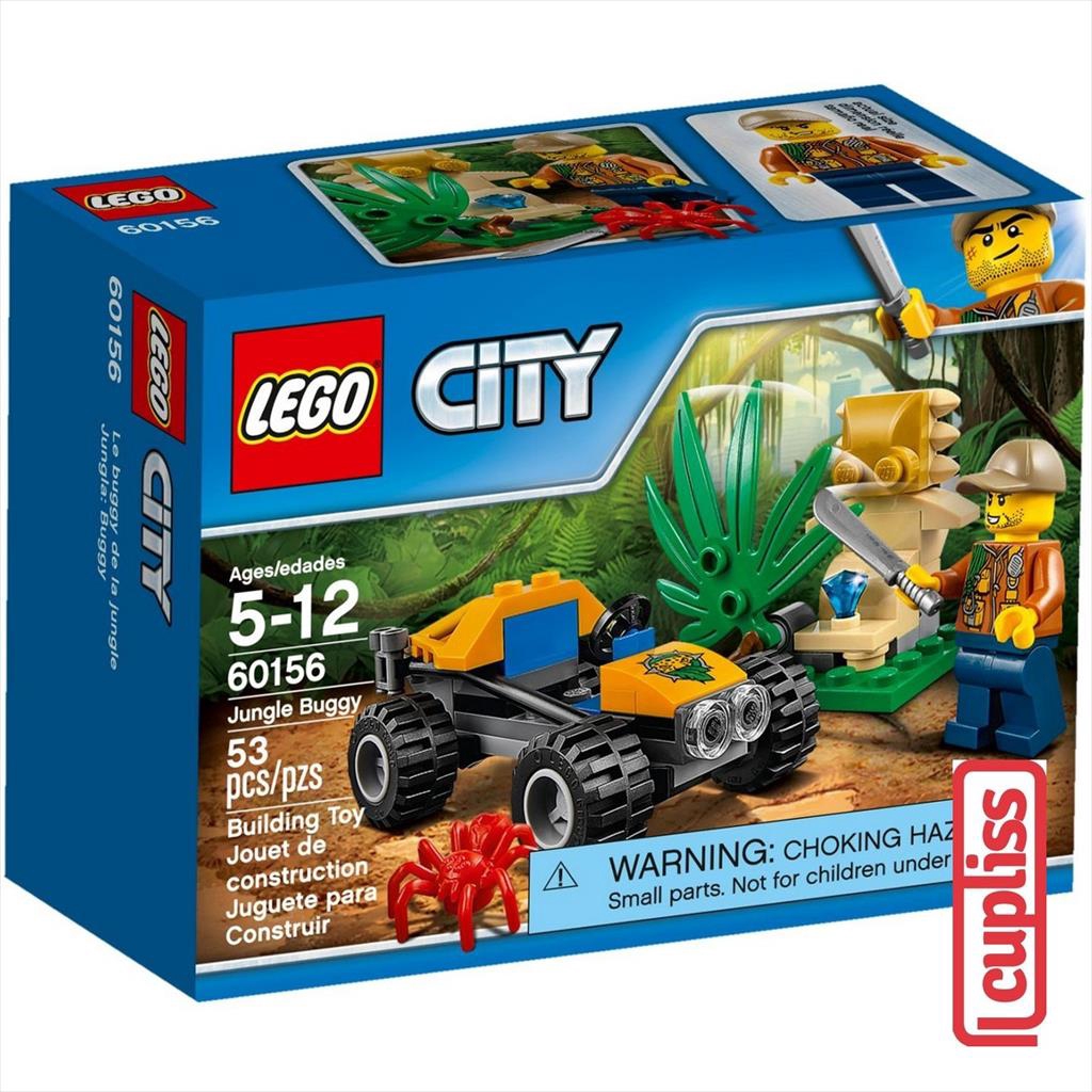 Jual LEGO City 60156 Jungle Buggy | Shopee Indonesia