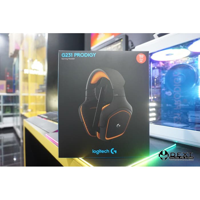 Jual Logitech G231 Prodigy - Gaming Headset | Shopee Indonesia