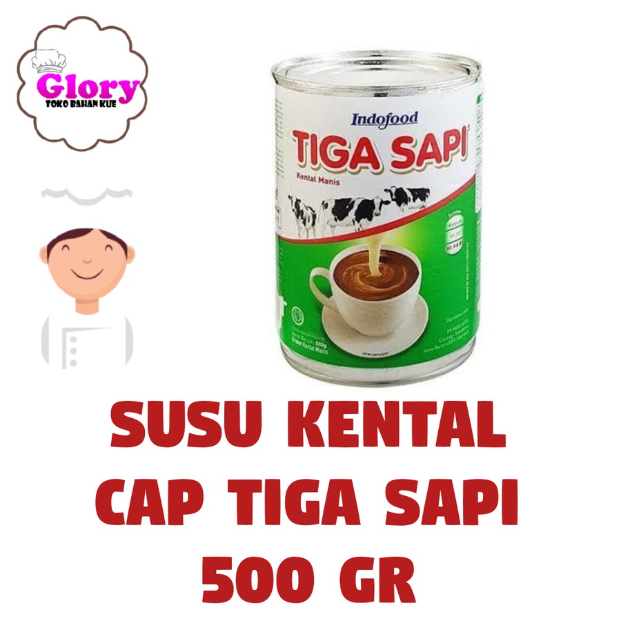 Jual susu kental manis cap tiga sapi 500gr | Shopee Indonesia