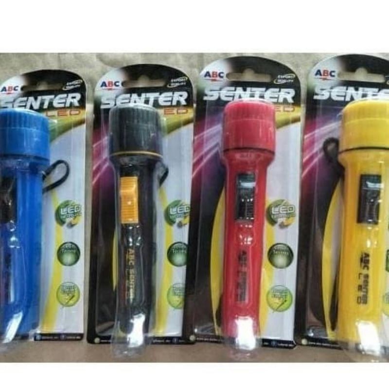 Jual Senter ABC LED AA kecil terang | Shopee Indonesia