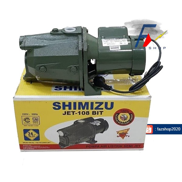 Jual pompa air semi jet pump shimizu JET 108 BIT / JET108BIT | Shopee Indonesia