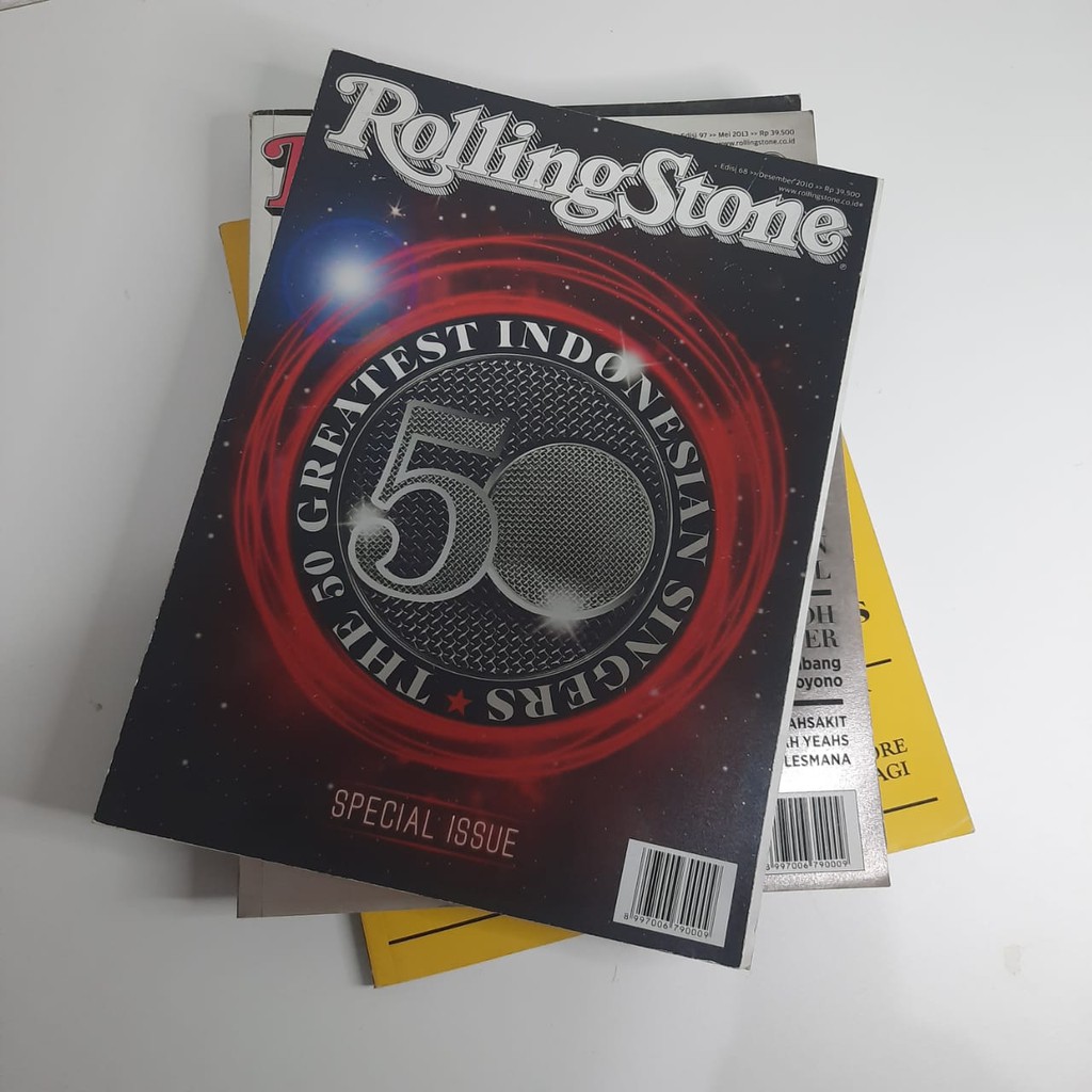 Jual MAJALAH ROLLING STONE EDISI COVER 50 GREATE INDONESIA SINGER (SECONDHAND/PRELOVED) | Shopee ...