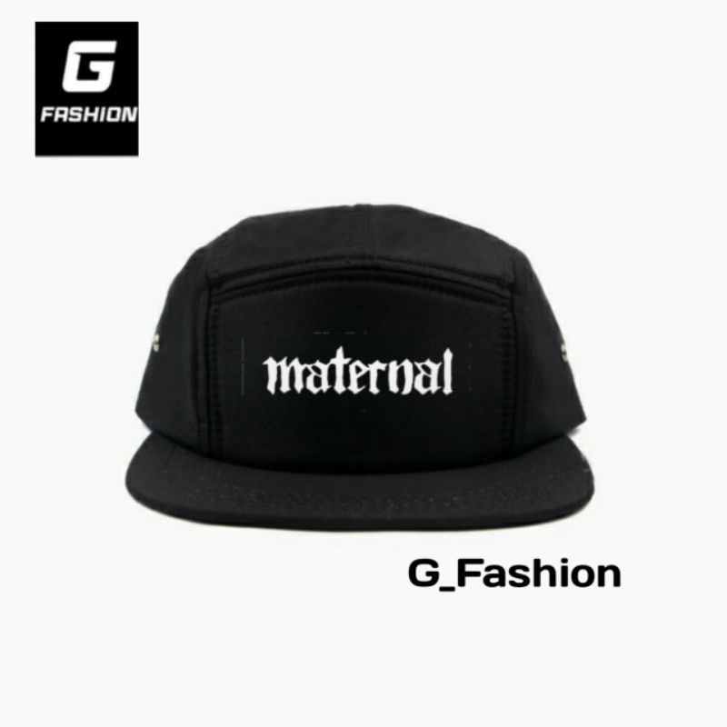 Jual Topi 5 panel Maternal / Topi Snapback | Shopee Indonesia