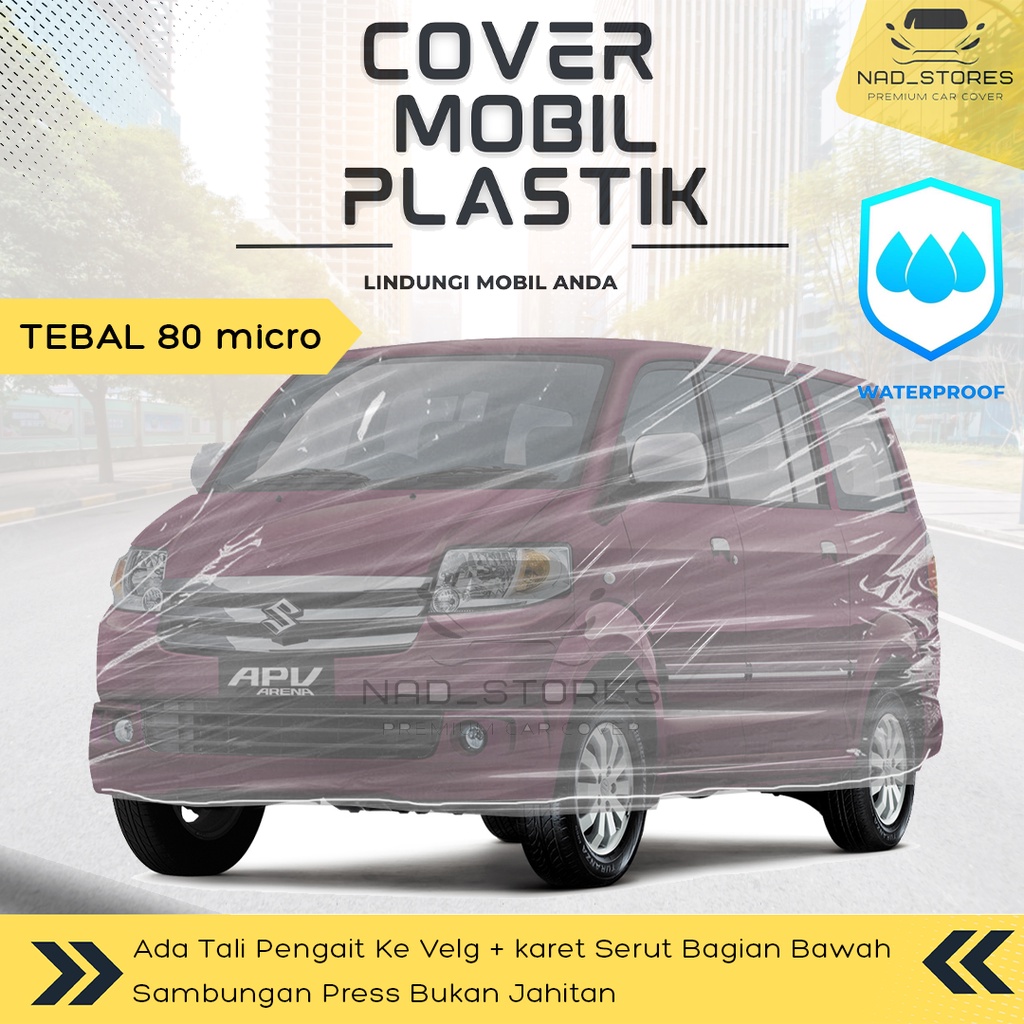 Jual Sarung Mobil Apv Plastik Body Cover mobil Apv Luxio grand max ...