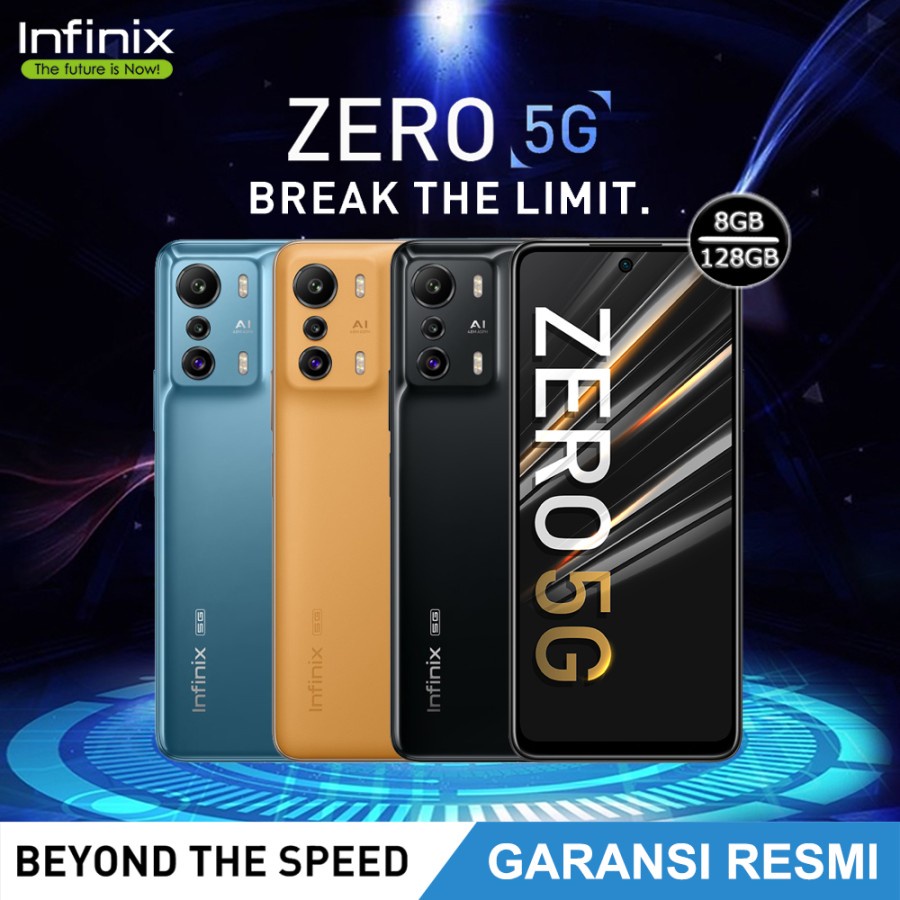 Jual Infinix Zero 5G 8/128 GB Garansi Resmi | Shopee Indonesia