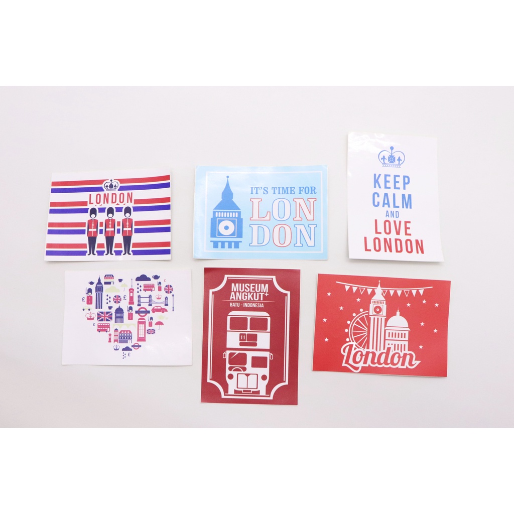Jual JTP Souvenir - Stiker London England Uk Museum Angkut | Shopee ...