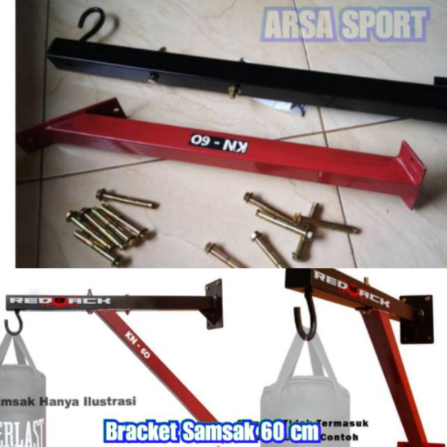 Jual Bracket Samsak 60 Cm Wall Mounting Tempat Gantung Sansak ...