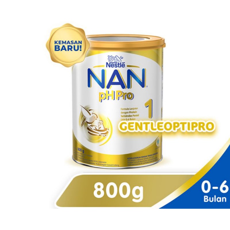 Jual NESTLE NAN Ph Pro 1 Susu 0-6 bulan 800 gram( Expired date Januari ...
