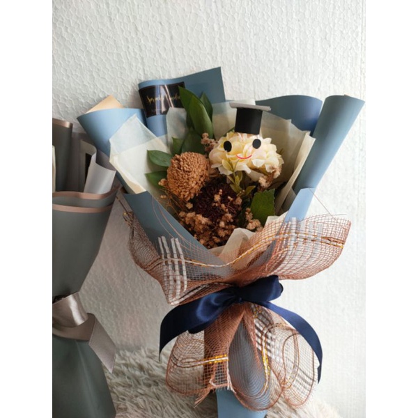 Jual Bouquet Bunga / Buket Bunga /Graduation /Kelulusan /Kado /Thank ...