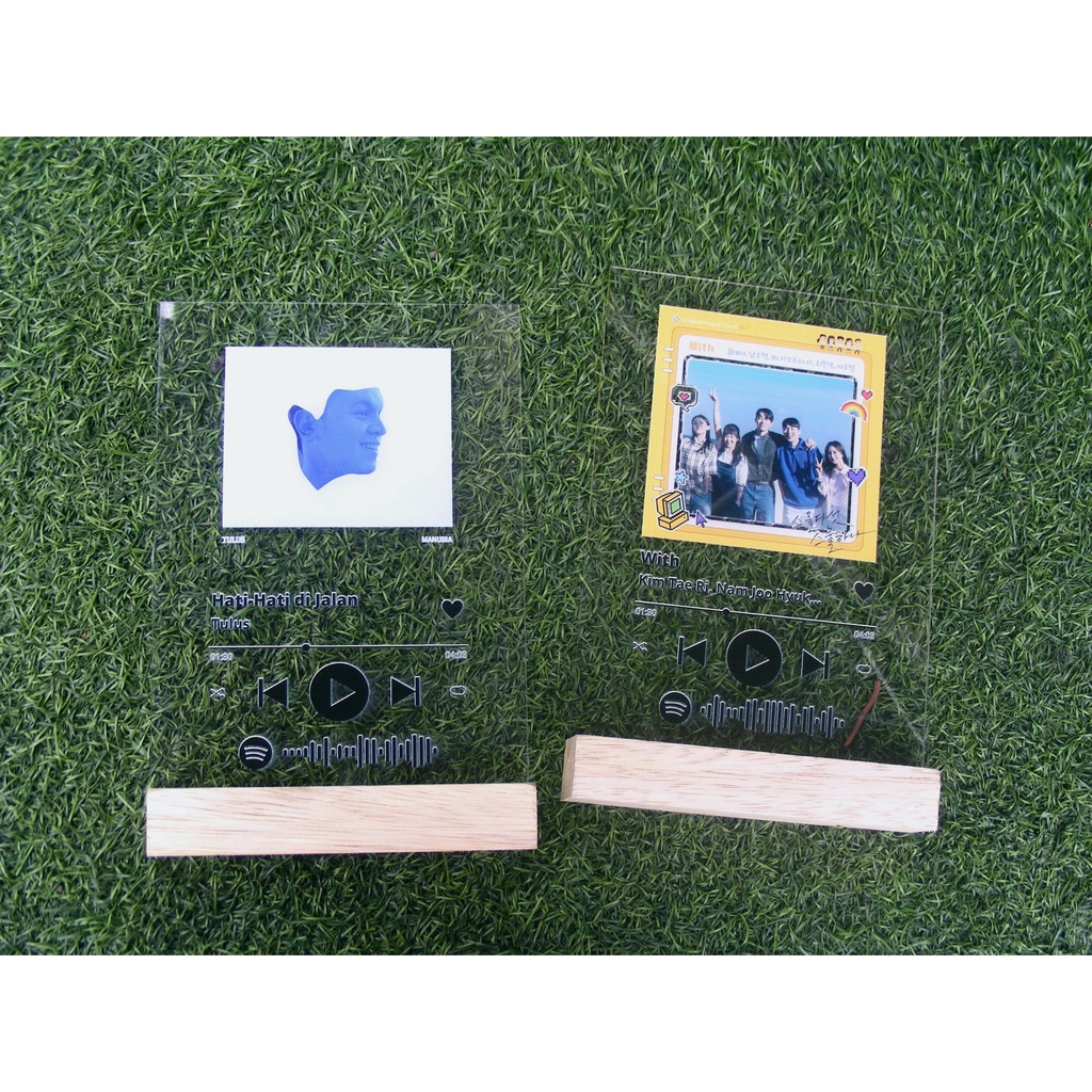 Jual Custom Acrylic Gift Box / Spotify / Kado Ultah / Kado Wisuda ...
