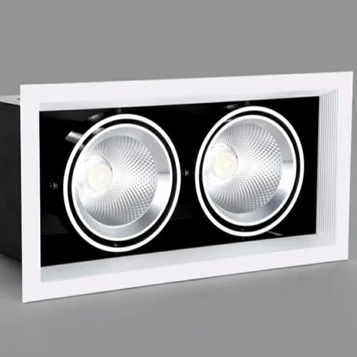 Jual LAMPU LED GRILL LIGHT DOWNLIGHT LED HALOSPOT GRILL LIGHT DOUBLE 5W ...