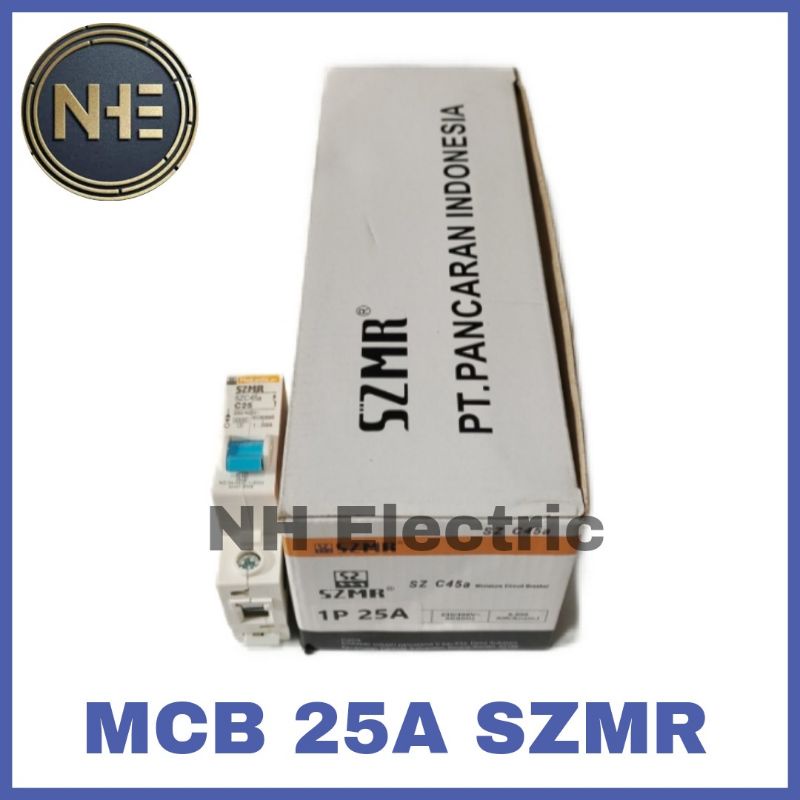 Jual Mcb 25a Szmr - Mcb 25 Ampere Szmr - Mcb 25a 1phase Szmr SNI | Shopee Indonesia