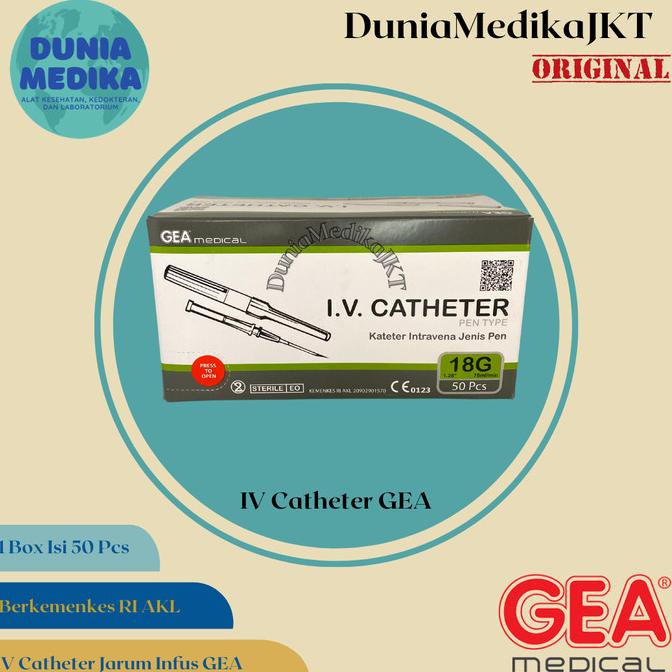 Jual Iv Catheter Gea / Jarum Infus / Abocath | Shopee Indonesia