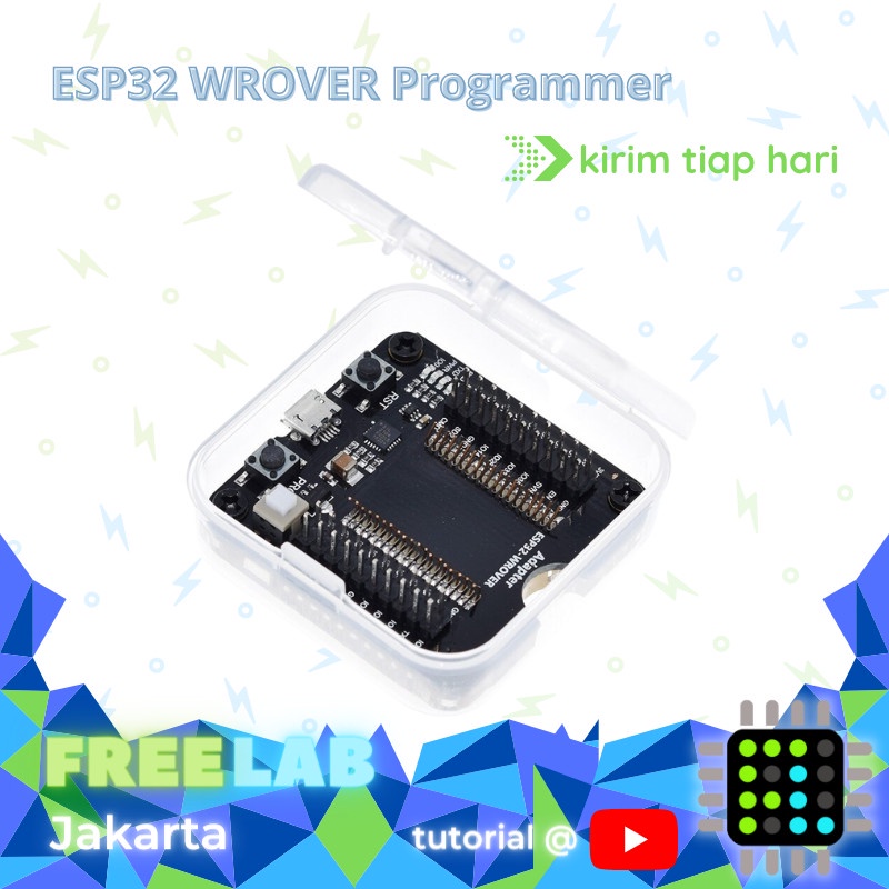 Jual Programmer ESP32 WROVER ESP-WROVER-32 Module Program Socket Adapter | Shopee Indonesia