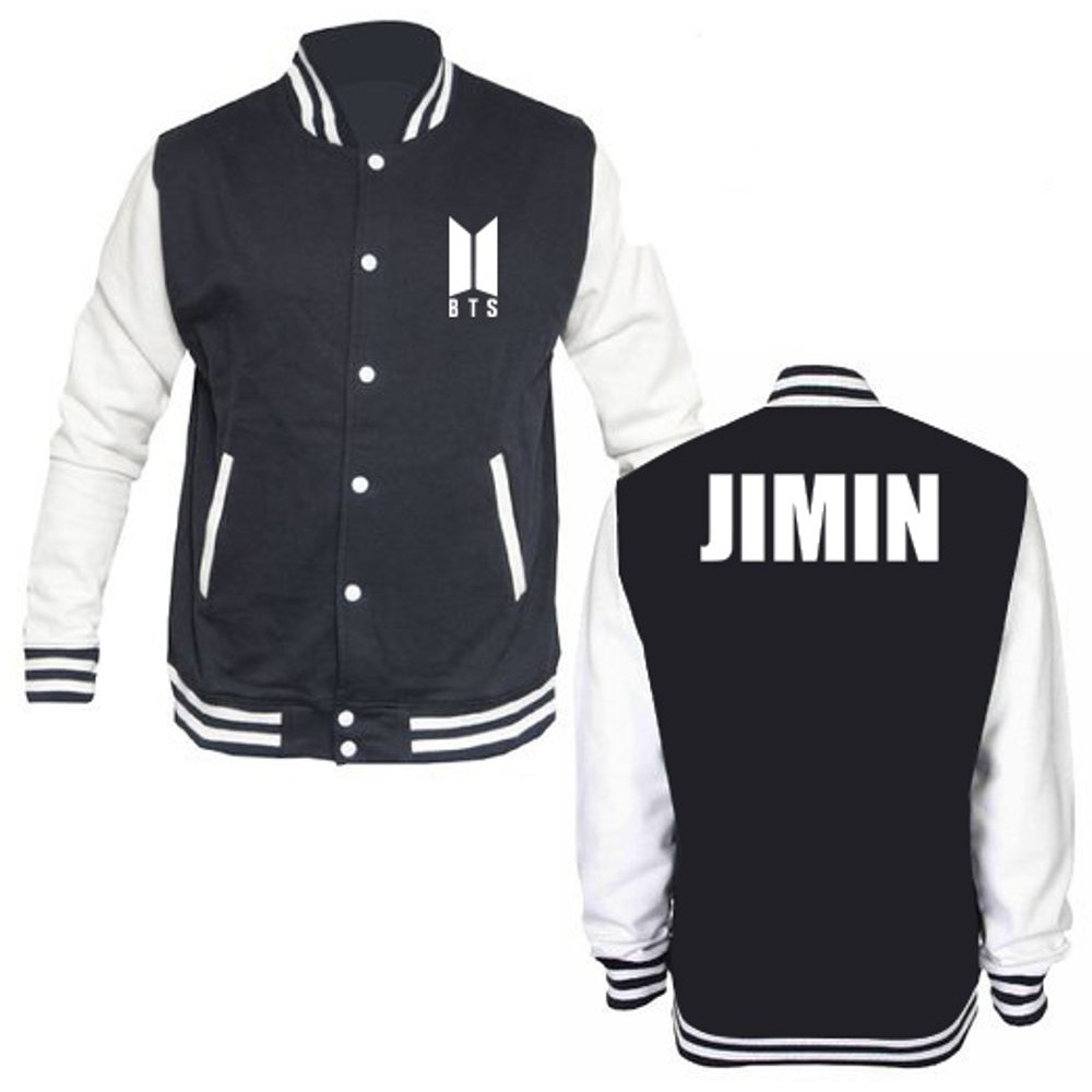 Jual LIMITED Jaket Varsity BTS - Jimin - new logo TERBARU | Shopee ...