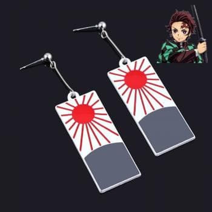 Jual ACCESSORIES PERHIASAN ANTING KIMETSU NO YAIBA TANJIRO NEZUKO ...