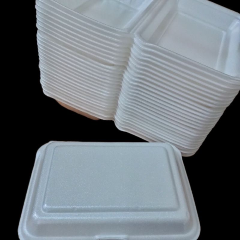 Jual Styrofoam Kotak Makan Nasi/Styrofoam Kotak bubur | Shopee Indonesia