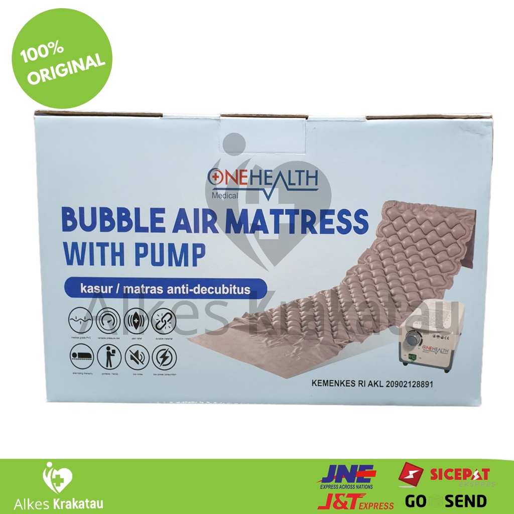 Jual Matras Kasur Decubitus OneHealth / Bubble Mattress with Pump One ...