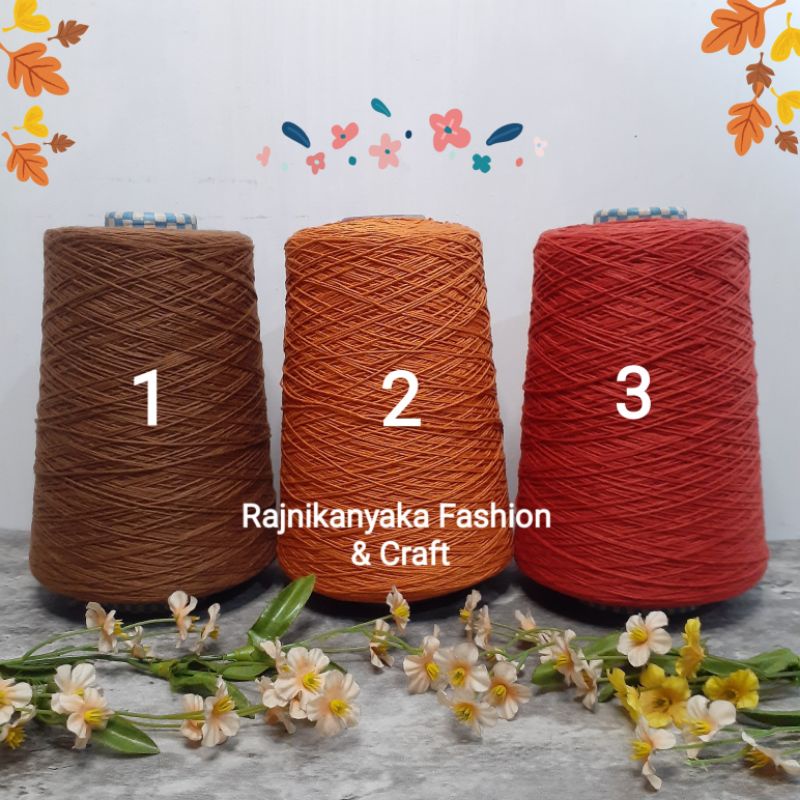 Jual (COD)Benang Jala/Benang jala katun/benang rajut jala, D9, 500gr ...