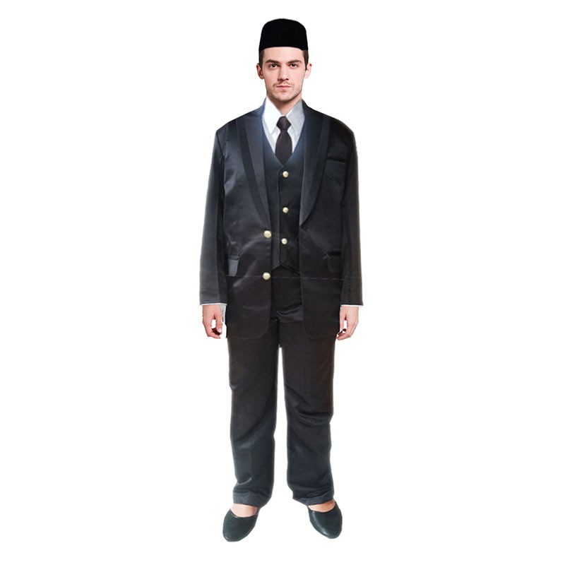 Jual Setelan Jas Pengantin Lengkap dengan Celana Peci dan Rompi ...