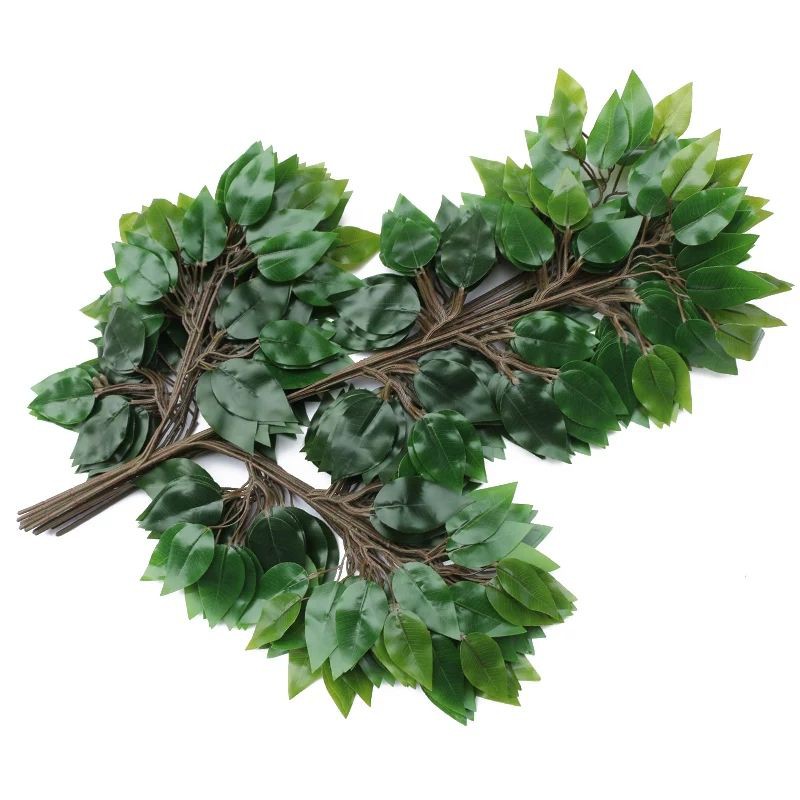 Jual Daun artificial ada tangkai daun hias per biji daun anggur daun ...