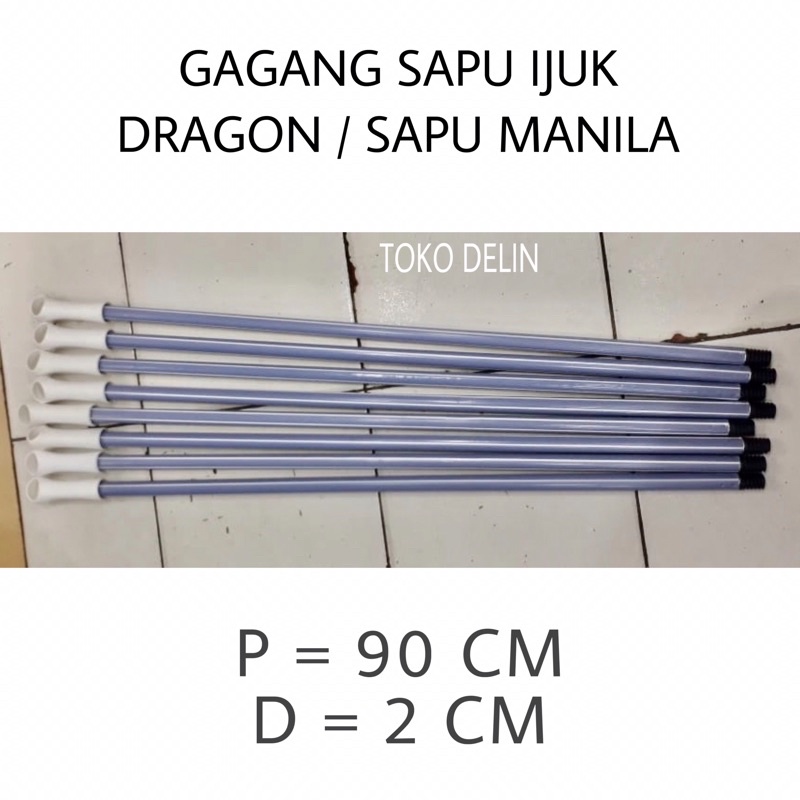 Jual GAGANG SAPU IJUK DRAGON / SAPU MANILA PENDEK | Shopee Indonesia