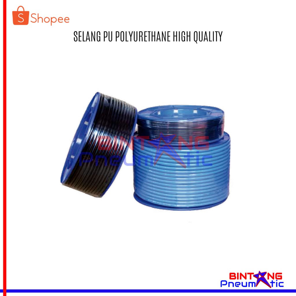 Jual SELANG PU POLYURETHANE 12x8 MM PER METER | Shopee Indonesia